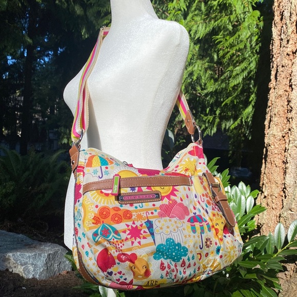 Lily Bloom | Bags | Euc Lily Bloom Crossbody Handbag | Poshmark